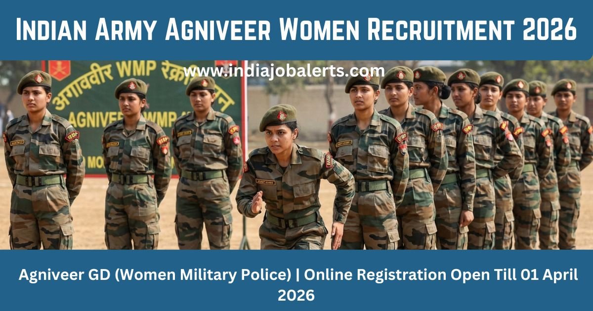 Indian Army Agniveer Women Recruitment 2026 – Agniveer GD (Women ...